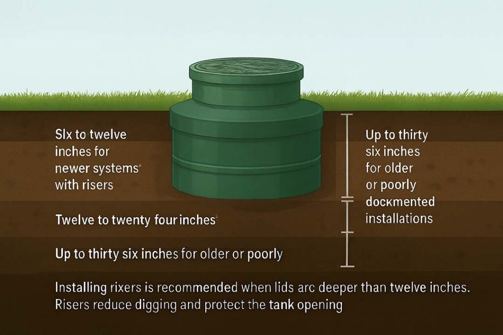How Deep Are Septic Tanks